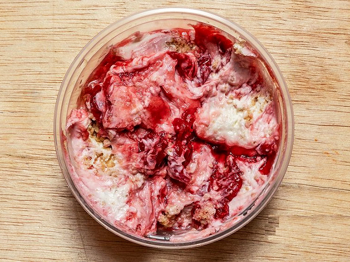 Cherry cheesecake that makes you question all other desserts. The swirl of fruit and cream is like a sweet punctuation mark at the end of your meal.