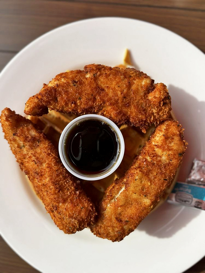 Chicken and waffles: proof that sweet and savory were always meant to be dance partners.