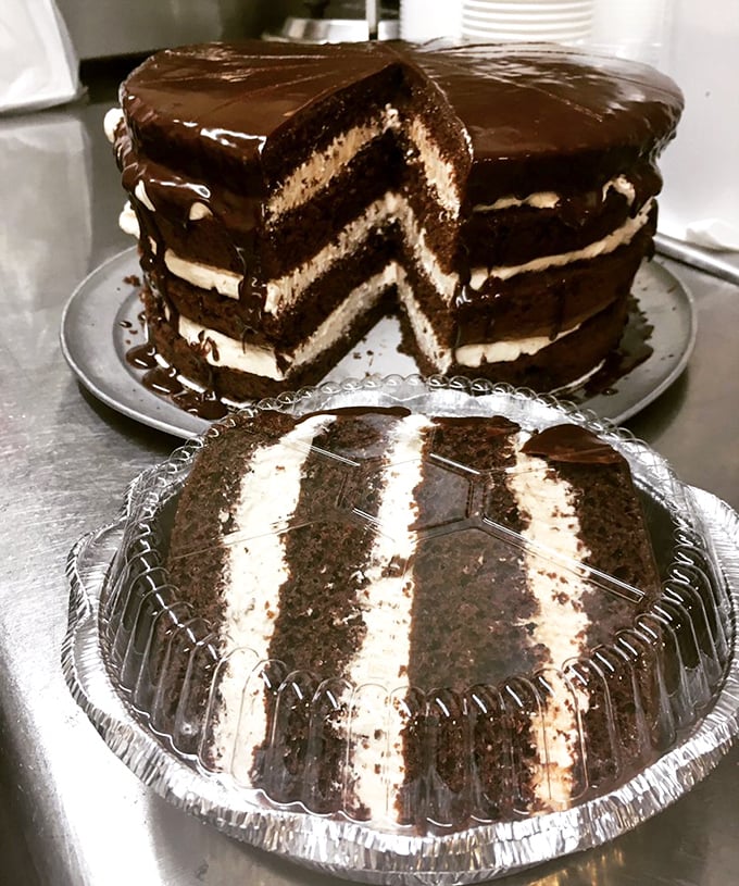 Layer upon layer of chocolate decadence&mdash;this cake doesn't just satisfy sweet cravings, it throws a full-blown party for your taste buds.