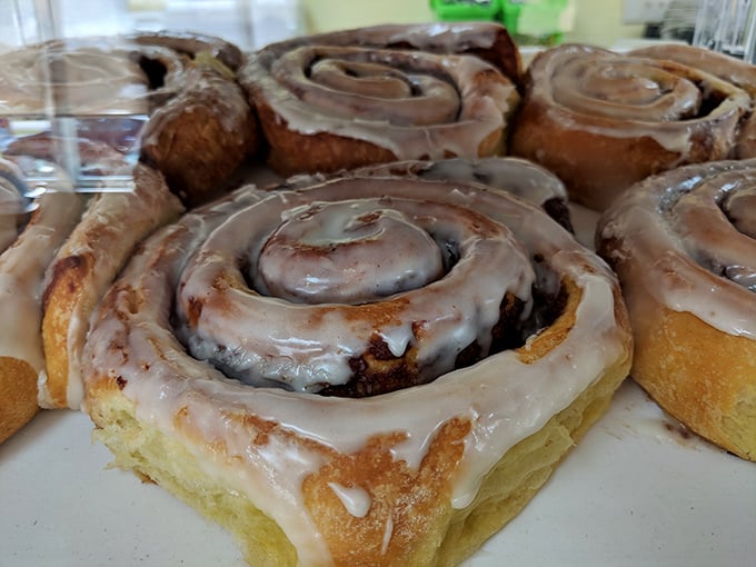 Cinnamon rolls that make you question why you ever settled for those mall food court imposters. These beauties are what breakfast dreams are made of.