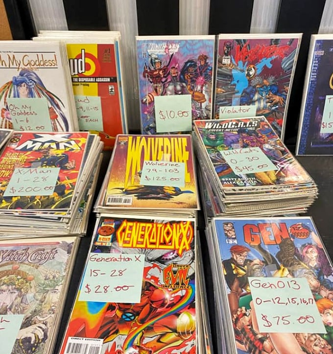 Comic book collectors, prepare your wallets! Wolverine, Generation X, and friends await new homes where they'll be properly appreciated.
