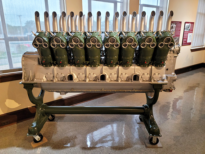 Not just an engine&mdash;a mechanical cathedral. Sixteen cylinders of engineering audacity that makes modern powerplants seem as exciting as kitchen appliances.
