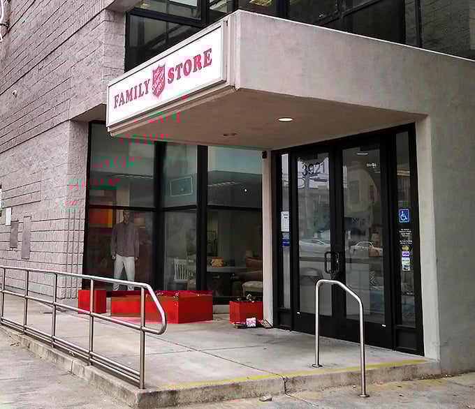 The entrance to adventure &ndash; where thirty dollars in your pocket feels like a golden ticket to retail therapy without the financial hangover.