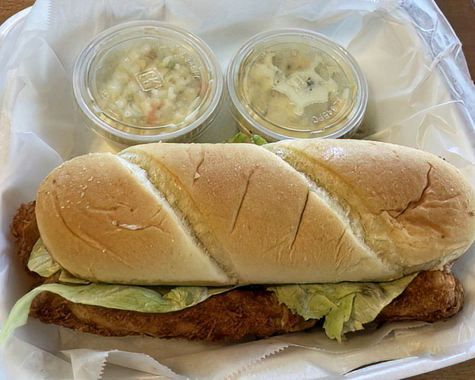 The fish sandwich that makes you wonder why you ever settled for fast food versions. Fresh, crispy, and generous&mdash;the Northwoods way.
