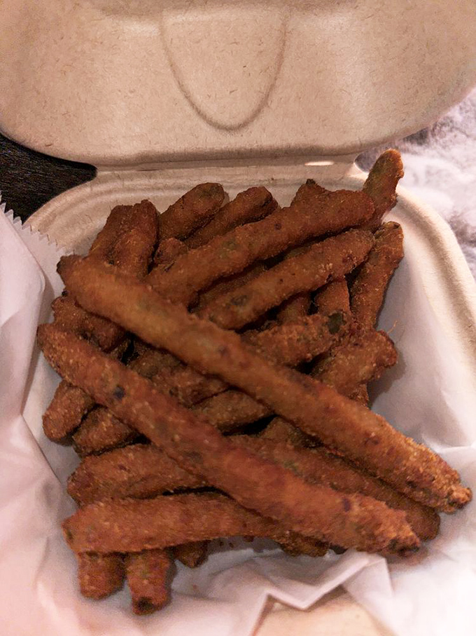 These aren't your average green beans. Crispy, golden-fried, and perfect for dipping &ndash; vegetables that decided to have a little fun.