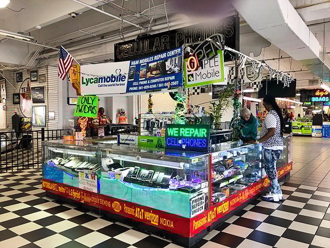 The modern-day repair wizards who can resurrect your dropped phone from the dead. Their neon "We Repair Cell Phones" sign is the digital age's beacon of hope.