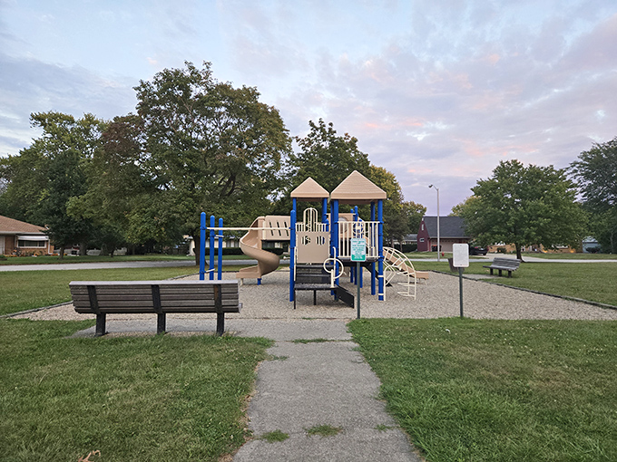 Garden Street Park offers simple pleasures &ndash; a playground, benches, and open space &ndash; proving once again that the best things in retirement don't require a platinum credit card.