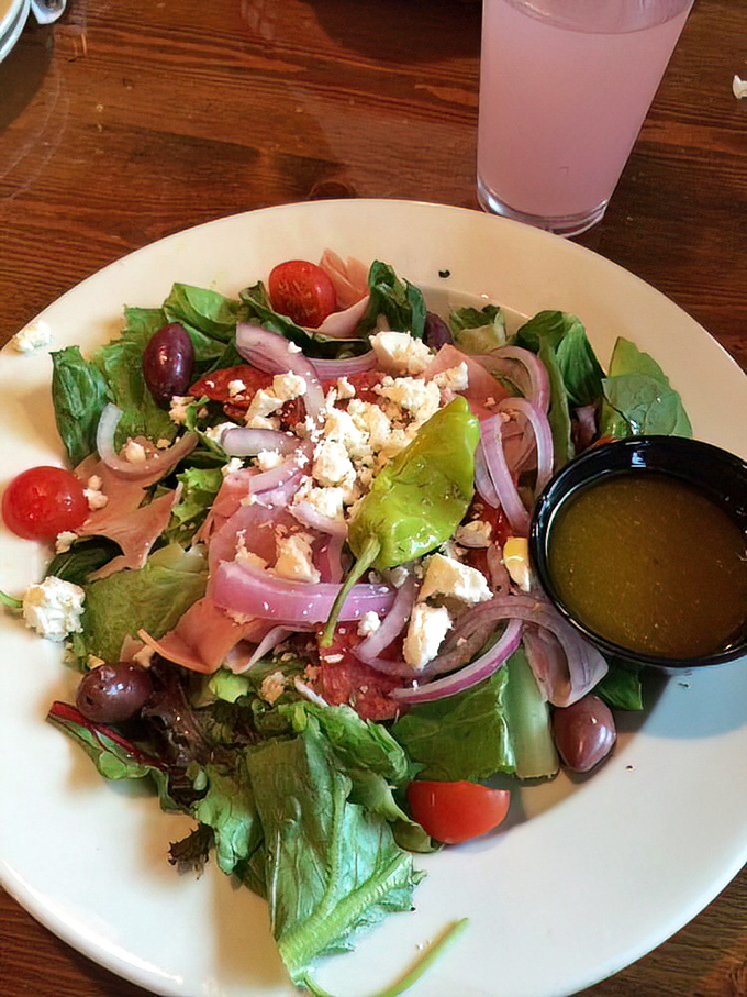 A Greek salad that transports you straight to a seaside taverna&mdash;feta, olives, and tomatoes playing their classic roles in perfect harmony.