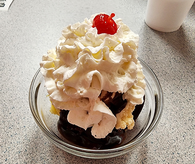 Hot fudge cake that makes you want to write love songs. The kind of dessert that deserves its own Instagram account but is too busy being delicious.