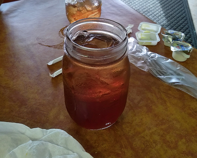 Sweet tea so perfectly brewed it could make a Yankees fan consider relocating to the South permanently.