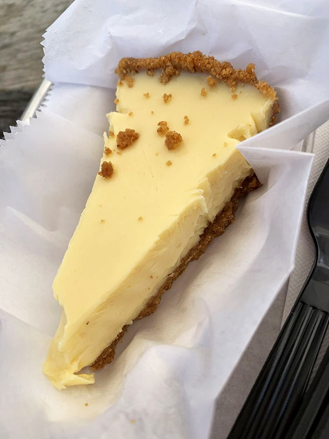 Key lime pie that strikes the perfect balance between sweet and tart&mdash;like Florida itself. That graham cracker crust deserves its own fan club.