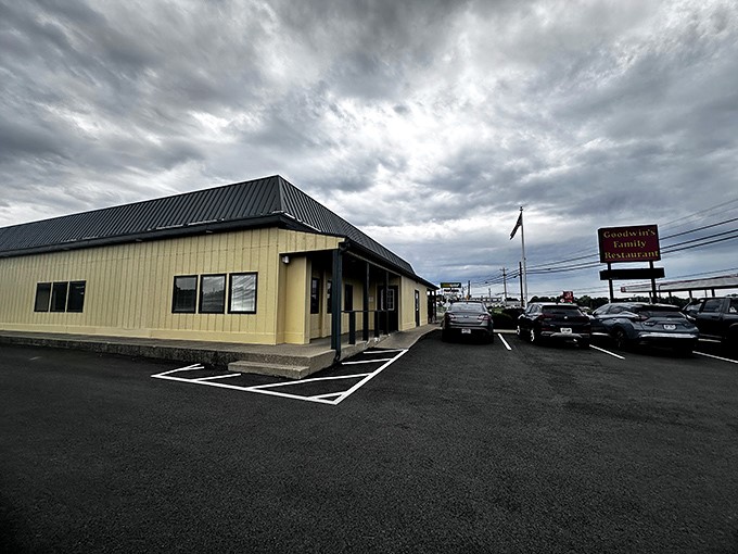 This unassuming family restaurant likely serves the kind of comfort food that makes you nostalgic for meals you've never actually had before.