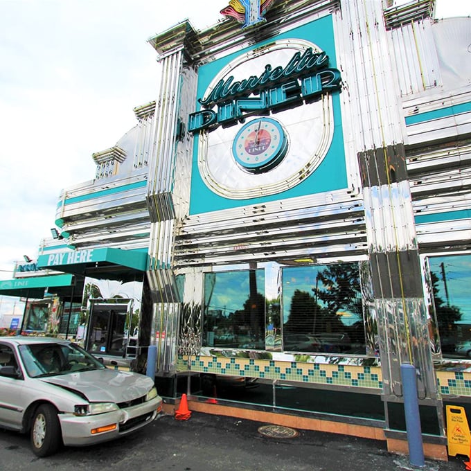 Marietta Diner's gleaming Art Deco exterior promises comfort food with a side of nostalgia&mdash;a chrome-plated time machine serving breakfast all day.