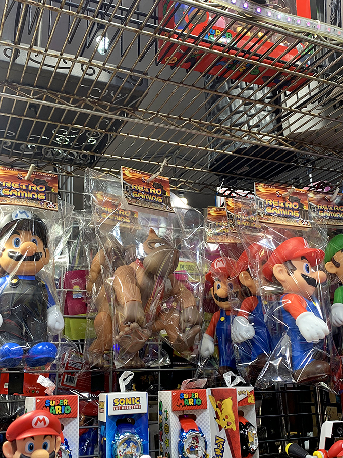 Gaming royalty sealed for preservation! These packaged Mario characters represent the intersection of nostalgia and investment opportunity.