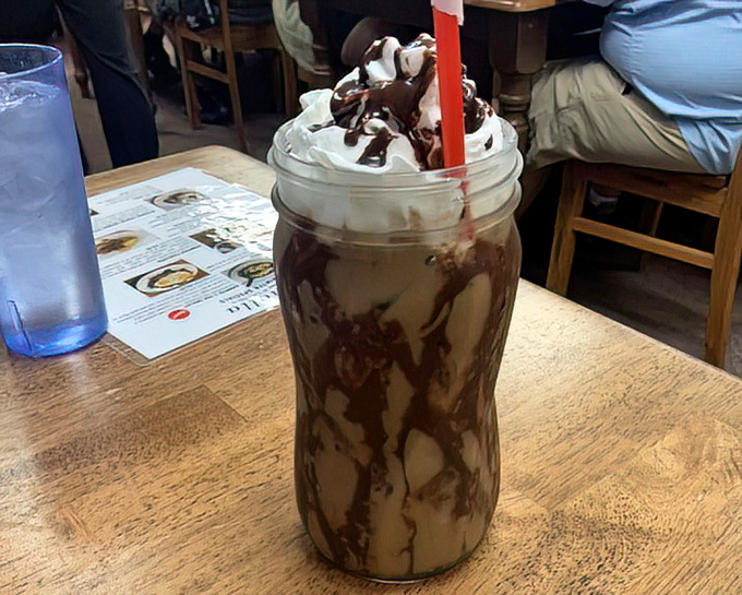 Not just a mocha&mdash;it's a mason jar of liquid motivation topped with enough whipped cream to make Monday feel like Saturday.