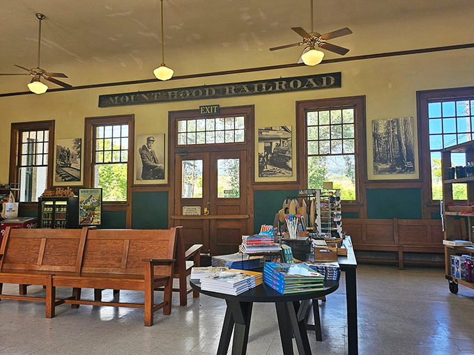 Step inside history at the depot, where vintage charm meets modern comfort for today's railroad adventurers.