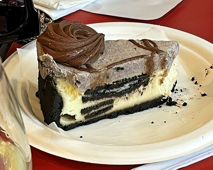 An Oreo cheesecake finale that answers the eternal question: "Do I have room for dessert?" with a resounding "Make room!"