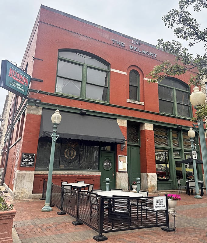 The historic Belmont Building houses culinary treasures that have stood the test of time, while downtown Canton evolves around it.