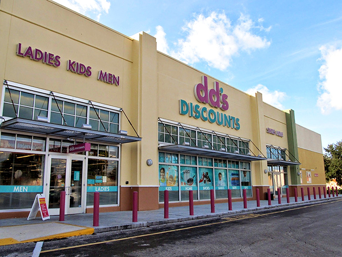 The welcoming exterior promises what the interior delivers&mdash;a no-frills shopping experience where your wallet actually leaves heavier than it arrived.