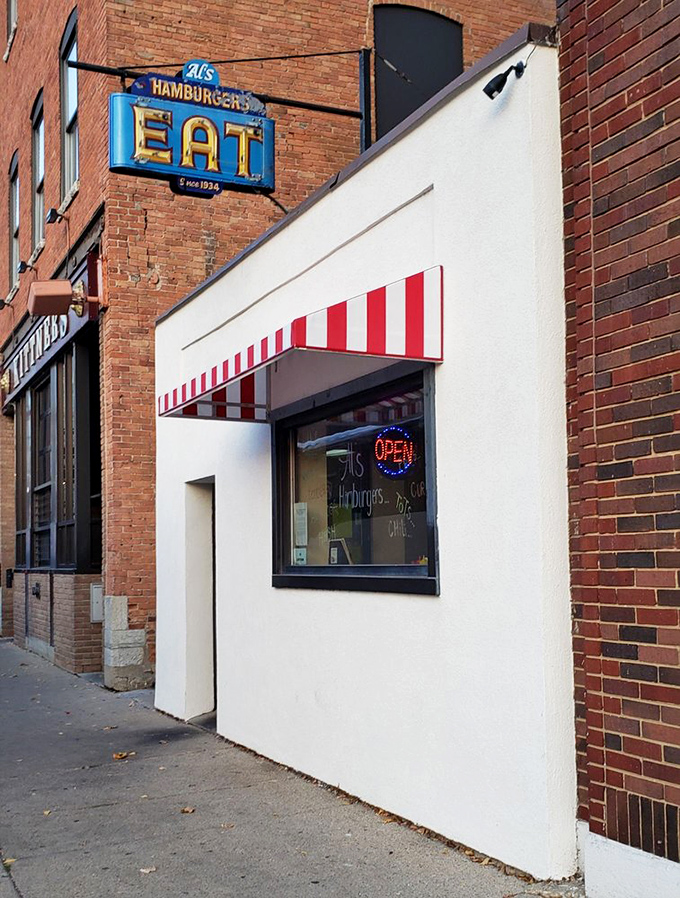 That red and white awning isn't just charming&mdash;it's a beacon of hope for anyone who believes simple food done right still matters in this complicated world.