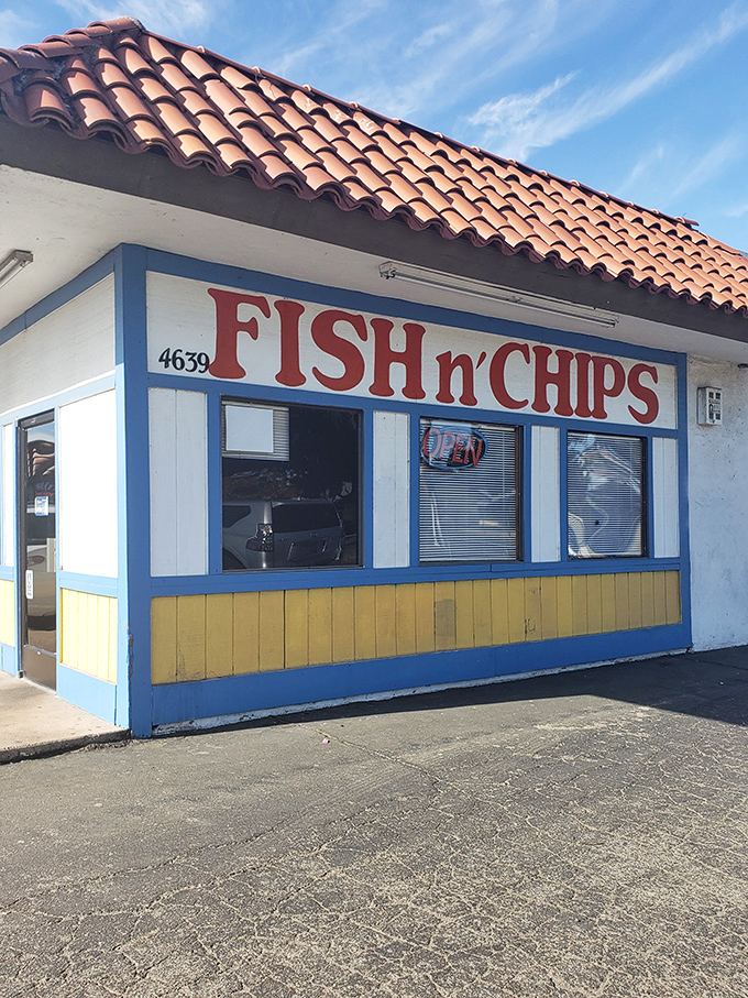 Under that terra cotta roof and California sky, seafood perfection awaits. No ocean view necessary when the fish is this good.