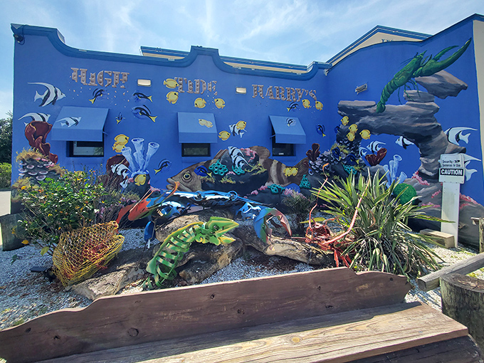 This isn't just a colorful exterior&mdash;it's an underwater fantasy that prepares you for the deep-sea delights waiting inside.