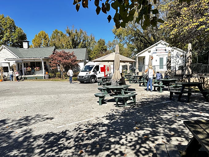 The Loveless complex sprawls across several buildings, creating a small village dedicated to the pursuit of Southern culinary happiness.