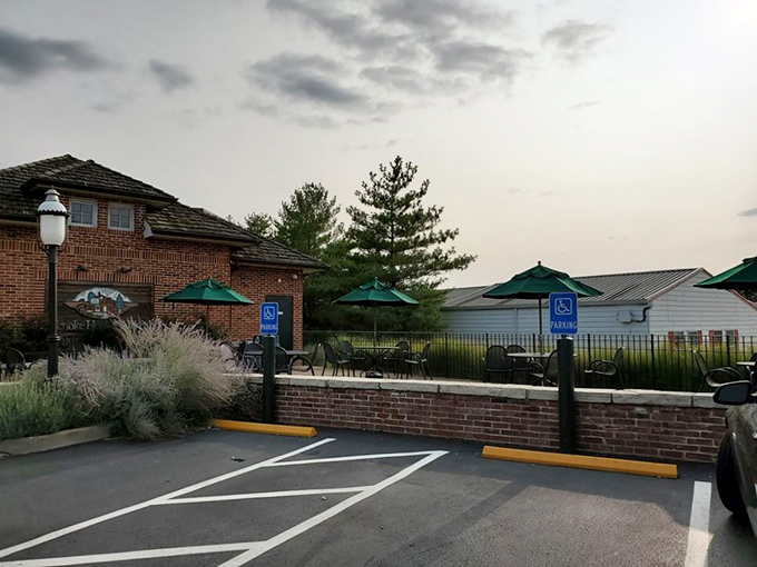 Even the parking lot at Annie Gunn's has a certain charm&mdash;the first hint that you're about to experience something beyond the ordinary.