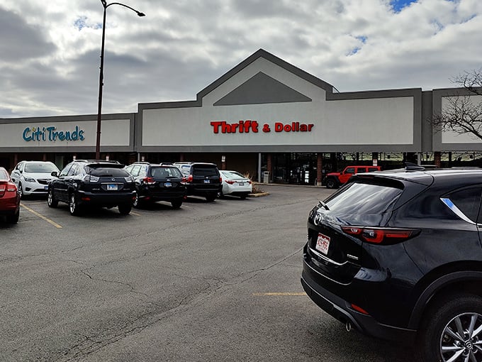 The parking lot fills early on weekends&mdash;seasoned thrifters know the early bird gets the vintage vinyl and mid-century modern chair.