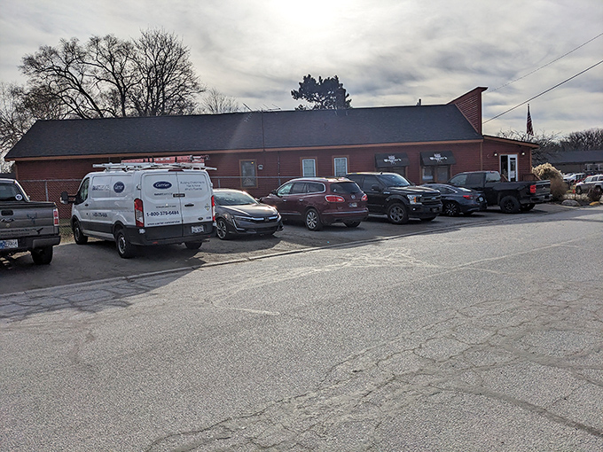 A full parking lot tells the real story—when locals keep a place this busy, you know you've found something worth experiencing.