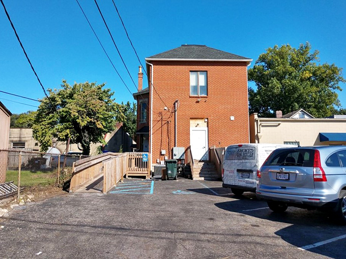 Even the parking lot feels like part of the experience. That brick building holds smoky treasures worth traveling for&mdash;just follow your nose.