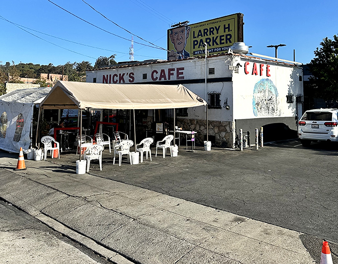 No valet parking, no red carpet&mdash;just a humble building that's been feeding Los Angeles longer than most trendy restaurants have been in business plans.