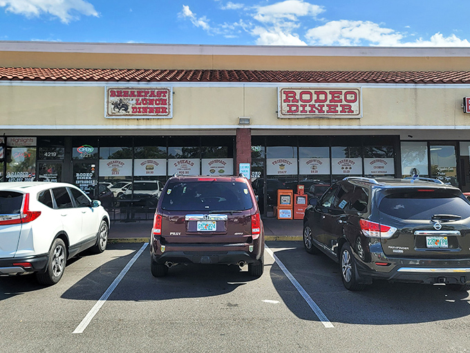 A packed parking lot tells the real story&mdash;when locals consistently fill these spaces, you know you've found something authentically special.