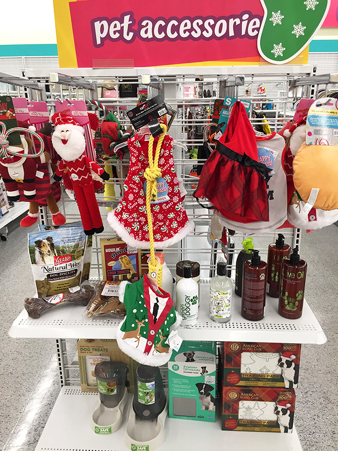 Even your four-legged friends get in on the savings action with pet accessories that are both adorable and affordable.