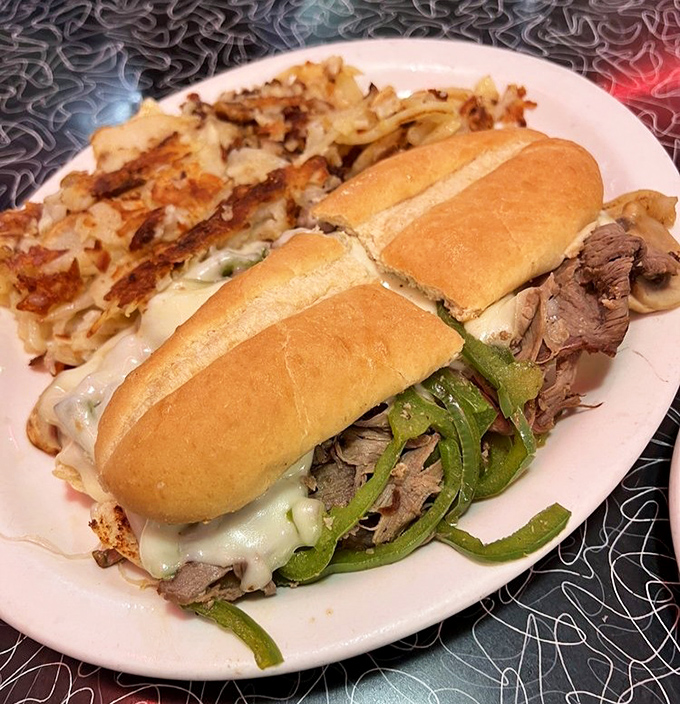 The Philly cheesesteak at Tommy's proves that sometimes the best Ohio experiences come with a Pennsylvanian accent.