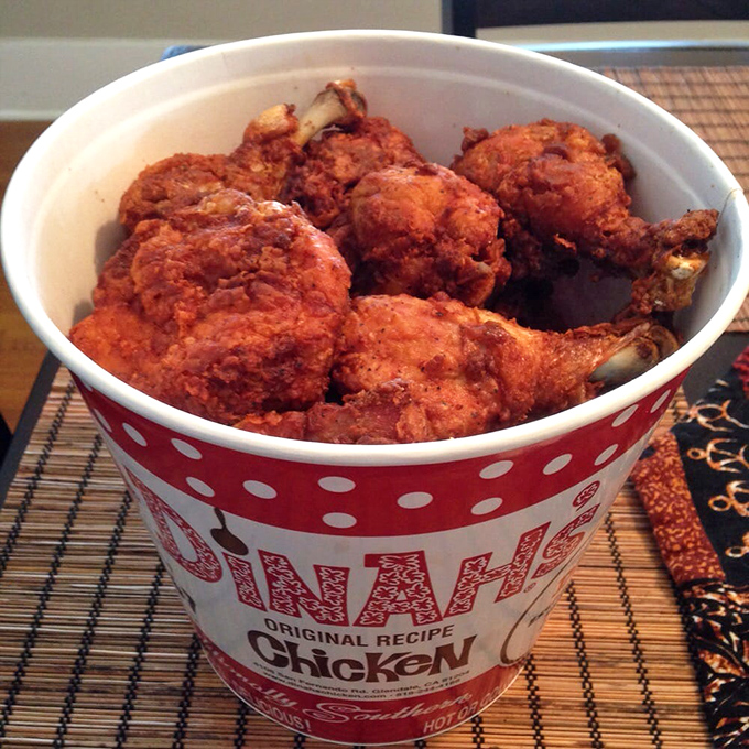 The bucket that launched a thousand picnics. This isn't just takeout&mdash;it's a portable celebration waiting to happen.