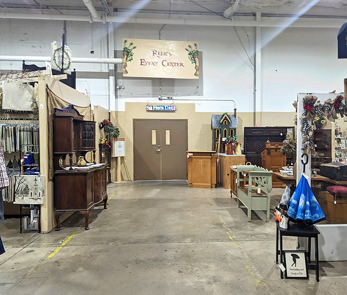 Beyond the Relics Event Center doors lies proof that even your wedding can have that perfect "something old"&mdash;or several hundred somethings.