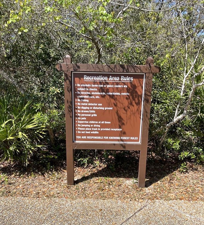 The fine print that keeps this natural wonder beautiful for generations of future visitors.