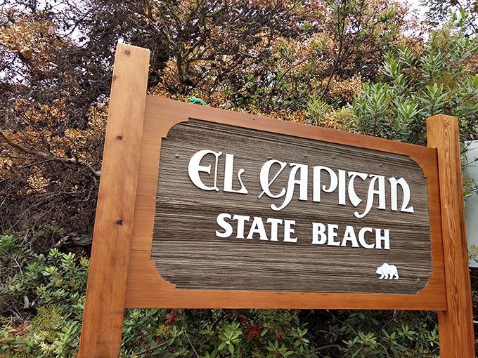 The sign doesn't just mark an entrance&mdash;it's your official permission slip to leave everyday worries at the gate.