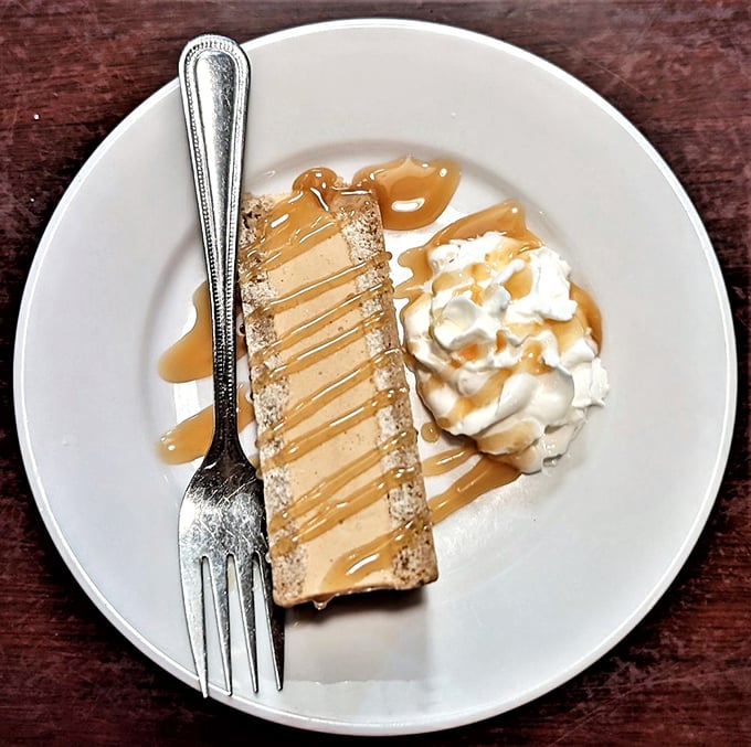This salted caramel ice cream sandwich doesn't just end a meal&mdash;it provides the sweet finale your taste buds have been waiting for.