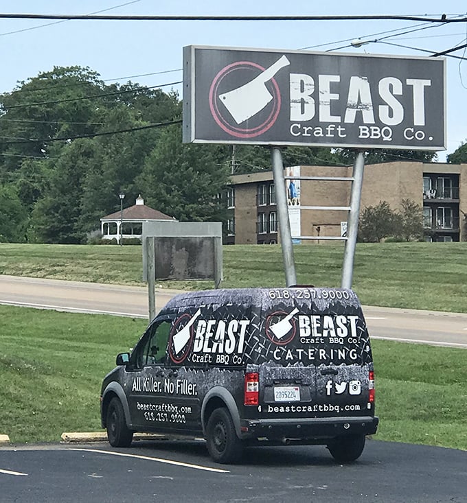 Even their vehicle proudly proclaims "All Killer, No Filler"&mdash;the BEAST philosophy extends beyond the restaurant to bring barbecue joy everywhere.