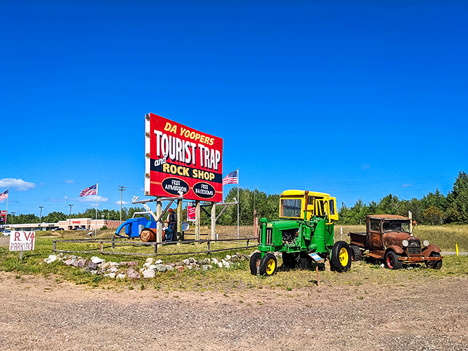 The sign announces free admission &ndash; because the best traps always let you wander in willingly before capturing your heart.