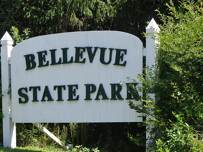 The gateway to Delaware's hidden gem. This unassuming sign marks the entrance to a world where history, nature, and recreation perform a perfect trio.