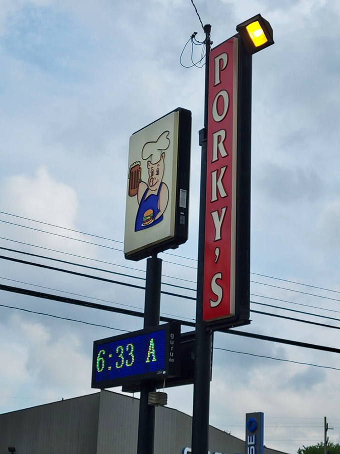 The beacon that's guided hungry Ohioans through decades of changing food trends. Some signs don't just advertise—they promise comfort.