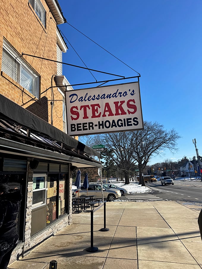 That iconic sign has guided hungry pilgrims to cheesesteak salvation for decades&mdash;Philadelphia's own North Star.