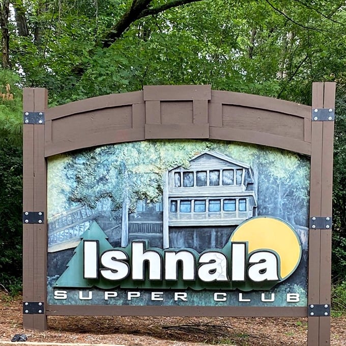 This sign doesn't just mark an entrance&mdash;it's a portal to a Wisconsin institution where time slows down and appetites come alive.