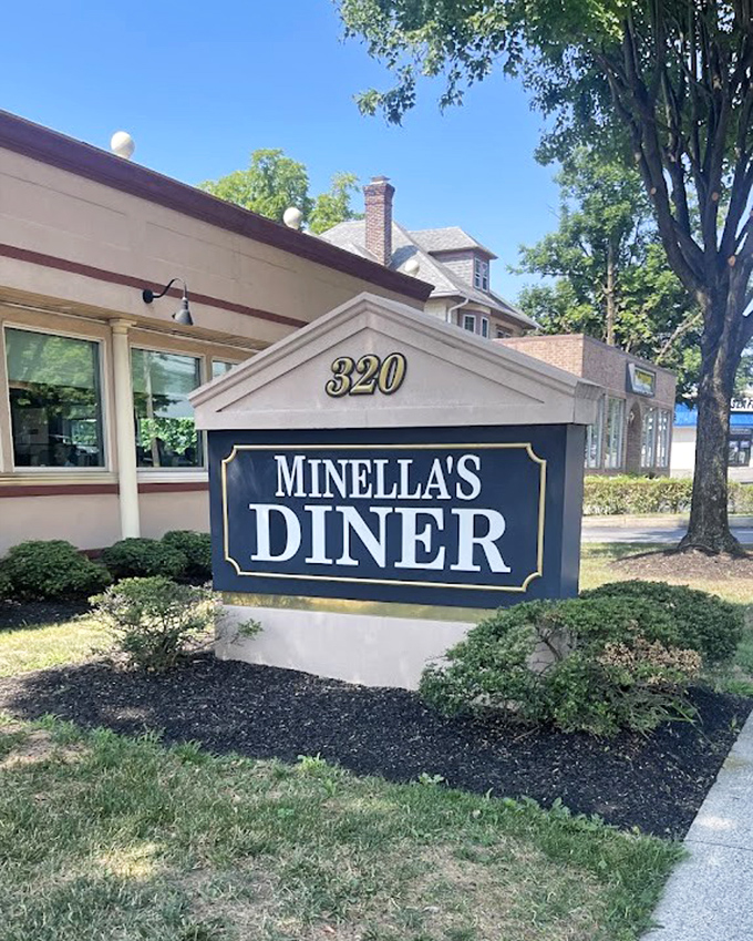 The sign that's guided hungry travelers and locals alike to this culinary landmark at 320 Lancaster Avenue for generations.