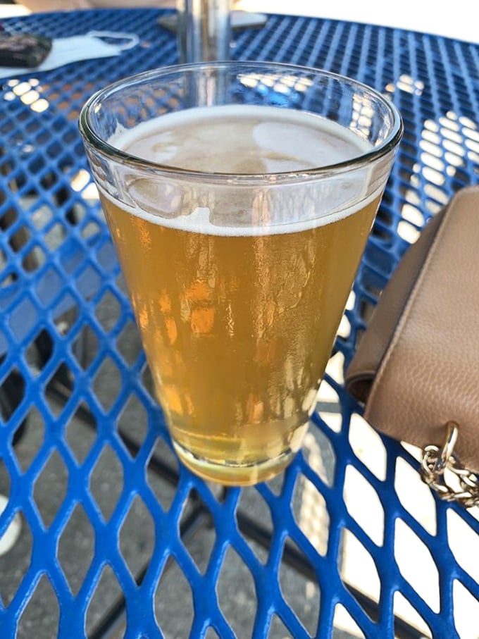 Wisconsin's beloved Spotted Cow beer, only available in-state. This golden nectar pairs perfectly with everything from pot roast to philosophical conversations.