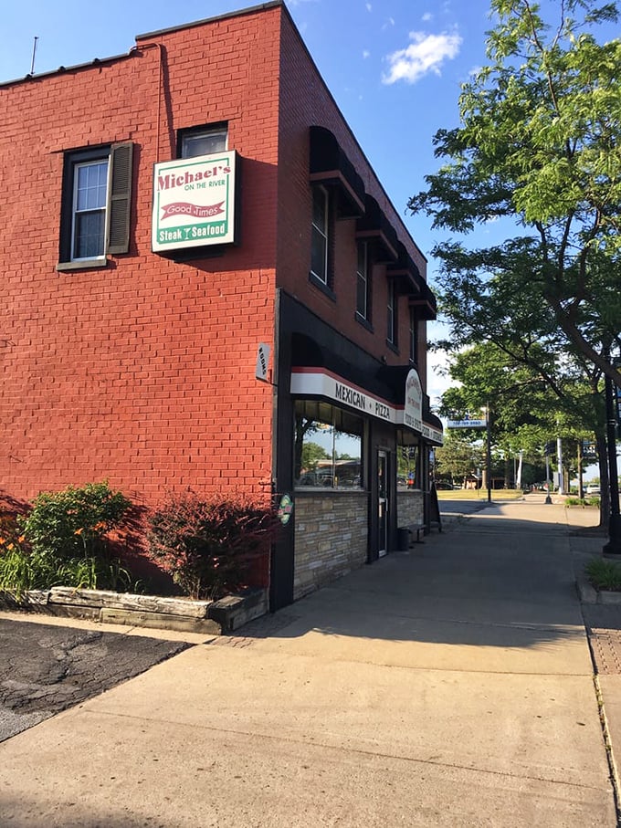 From the outside, you'd never guess this modest building houses Michigan's prime rib legend.