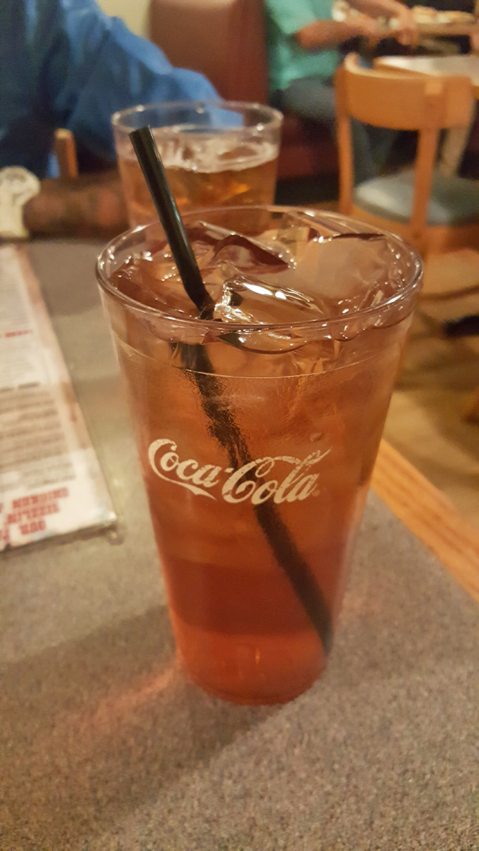 Sweet tea in a classic Coca-Cola glass&mdash;the unofficial champagne of the South and the perfect companion to seafood that demands to be savored.